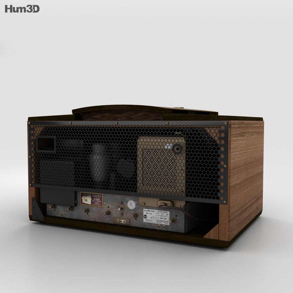 RCA 630-TS 3D model - Download Television on 3DModels.org