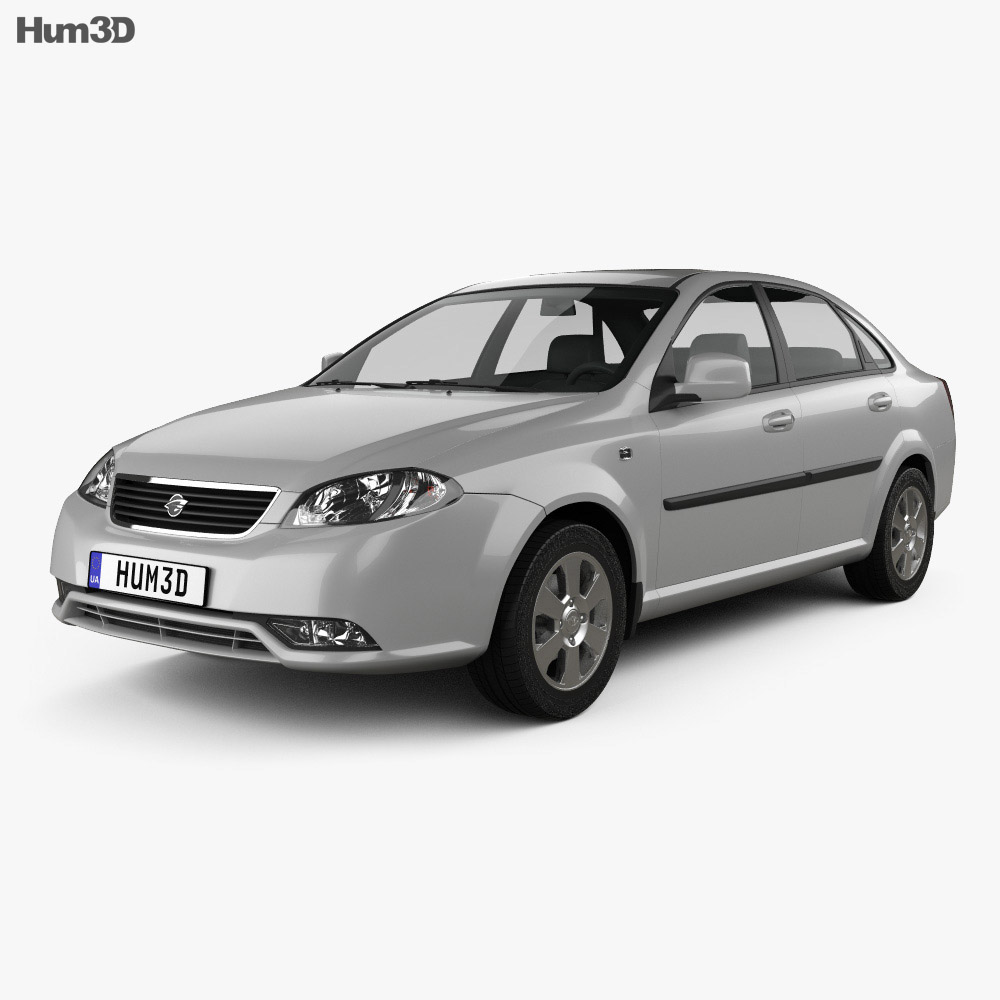 Ravon Gentra 2011 3D model - Download Sedan on 3DModels.org