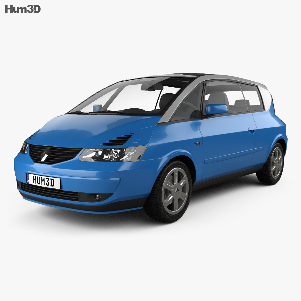Renault Avantime 2019 3D model - Download Wagon car on 3DModels.org