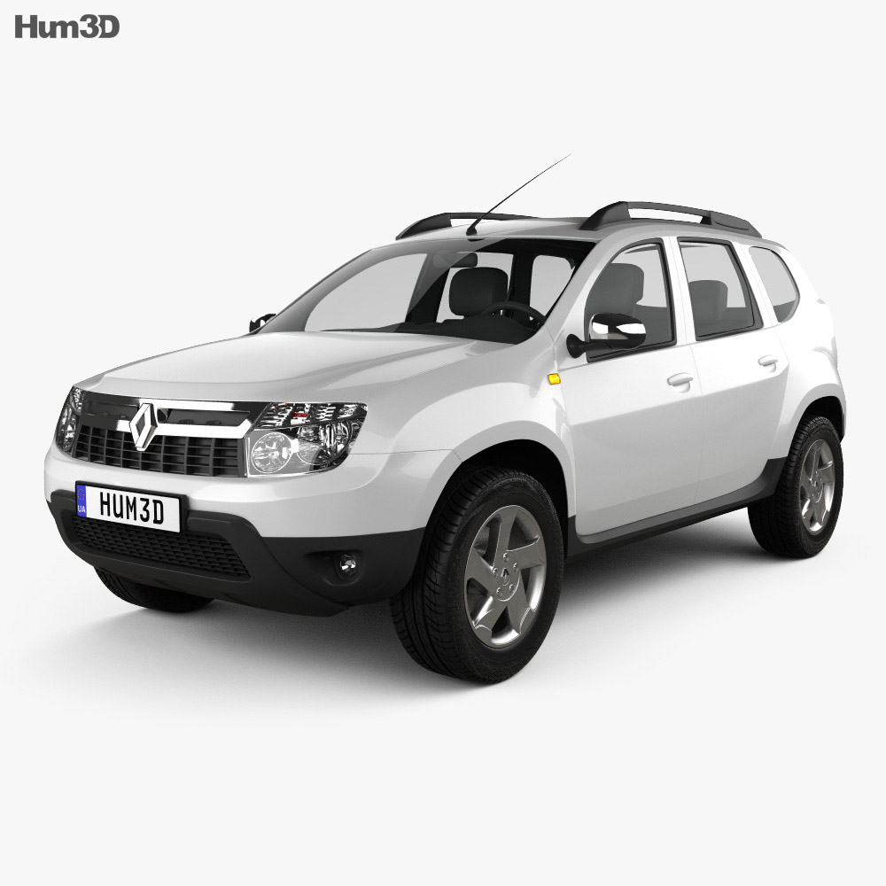 Renault Duster 2013 Modelo 3D - Descargar Crossover SUV on 3DModels.org
