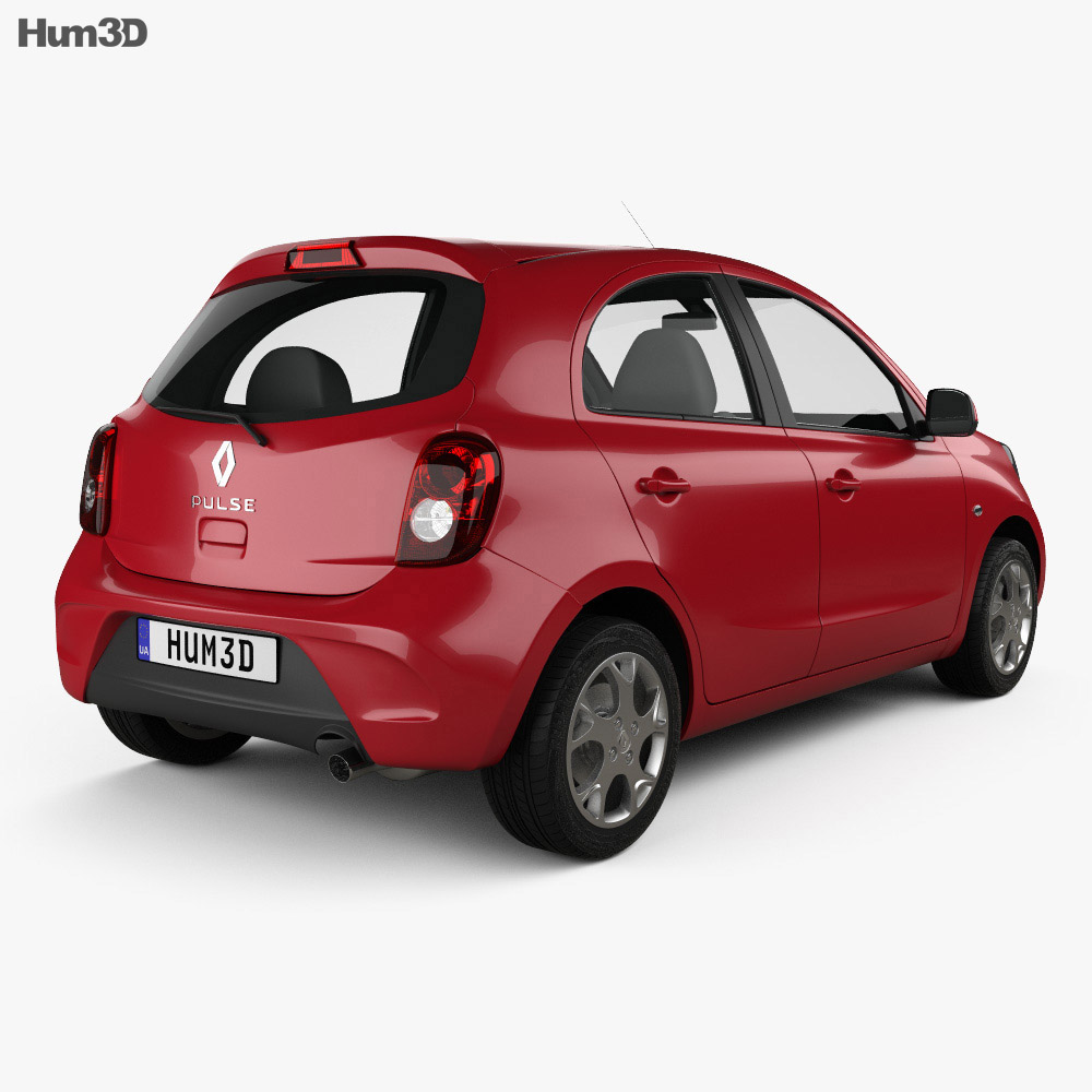 Renault Pulse 2017 3D model - Download Hatchback on 3DModels.org