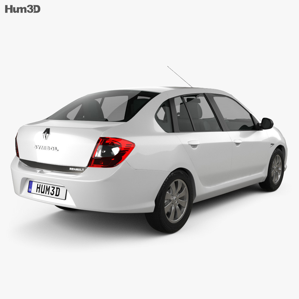 Renault Symbol 2011 Modelo 3D - Descargar Sedan activado 3DModels.org