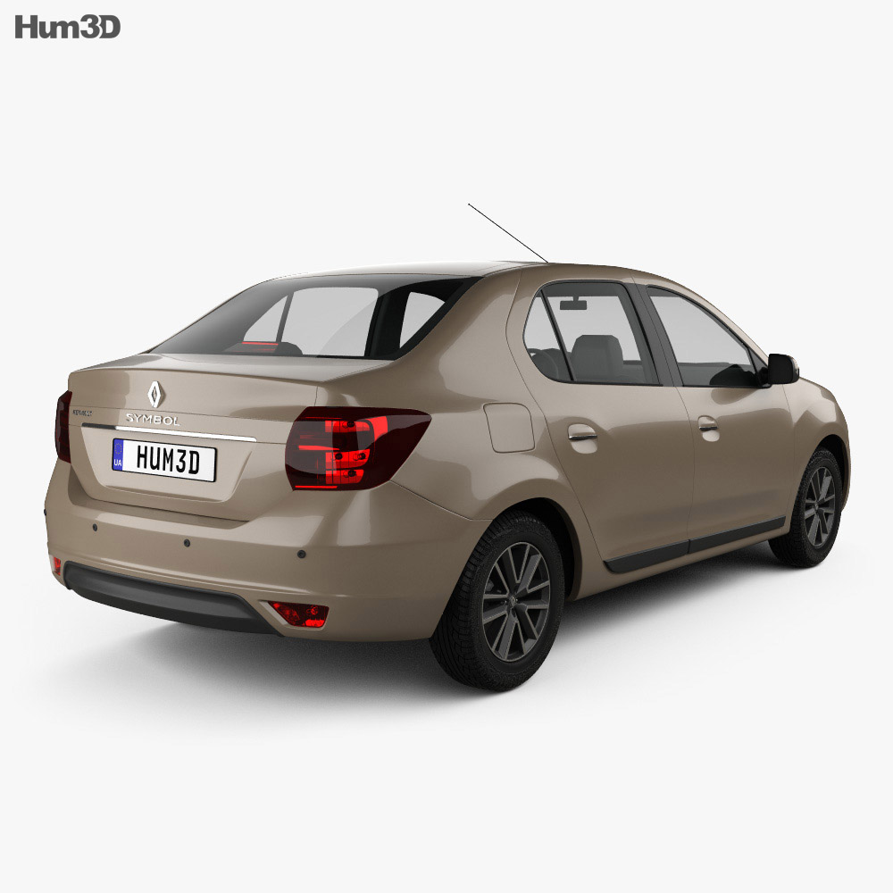 Renault Symbol 2015 3D model - Download Sedan on 3DModels.org