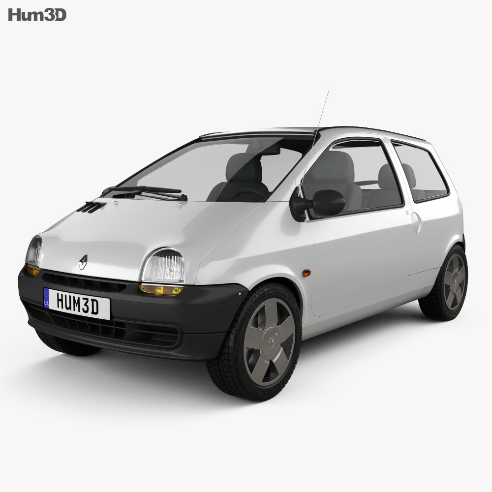Renault Twingo 2007 3D model - Download Hatchback on 3DModels.org