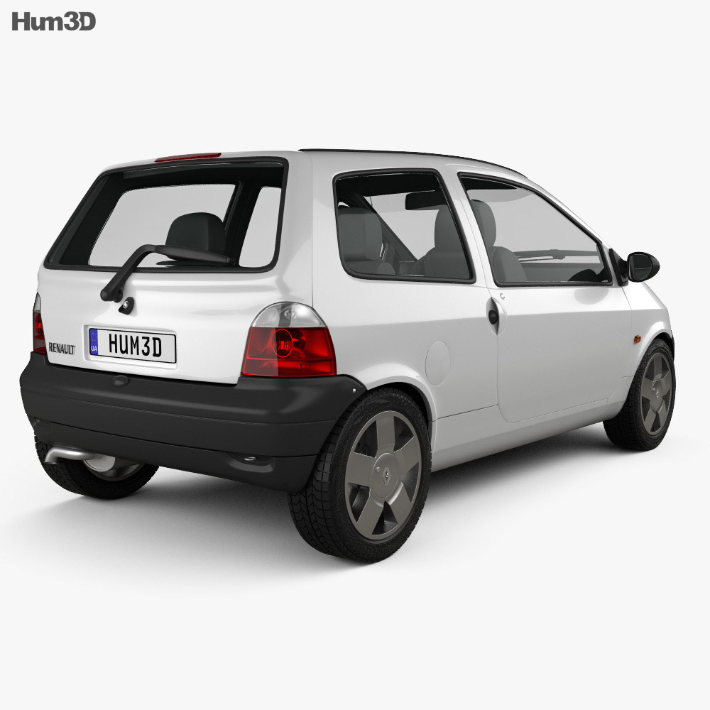 Renault Twingo 2007 3D model - Download Hatchback on 3DModels.org