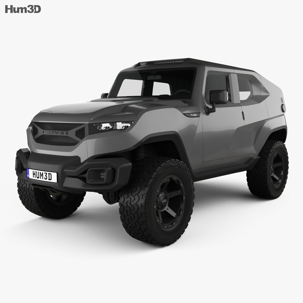 Rezvani Motors Tank 2021 3D model - Download Crossover SUV on 3DModels.org