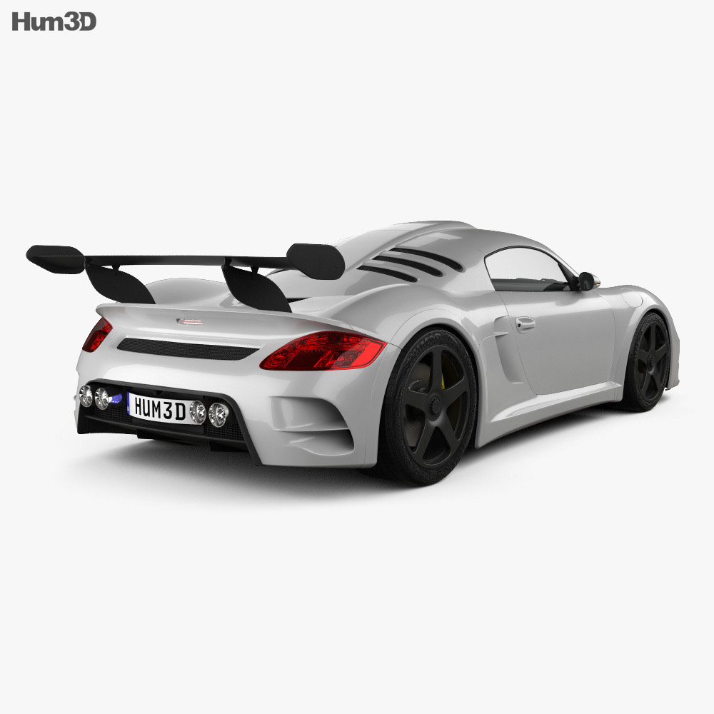 Ruf CTR3 Clubsport 2015 3D model - Download Sports car on 3DModels.org