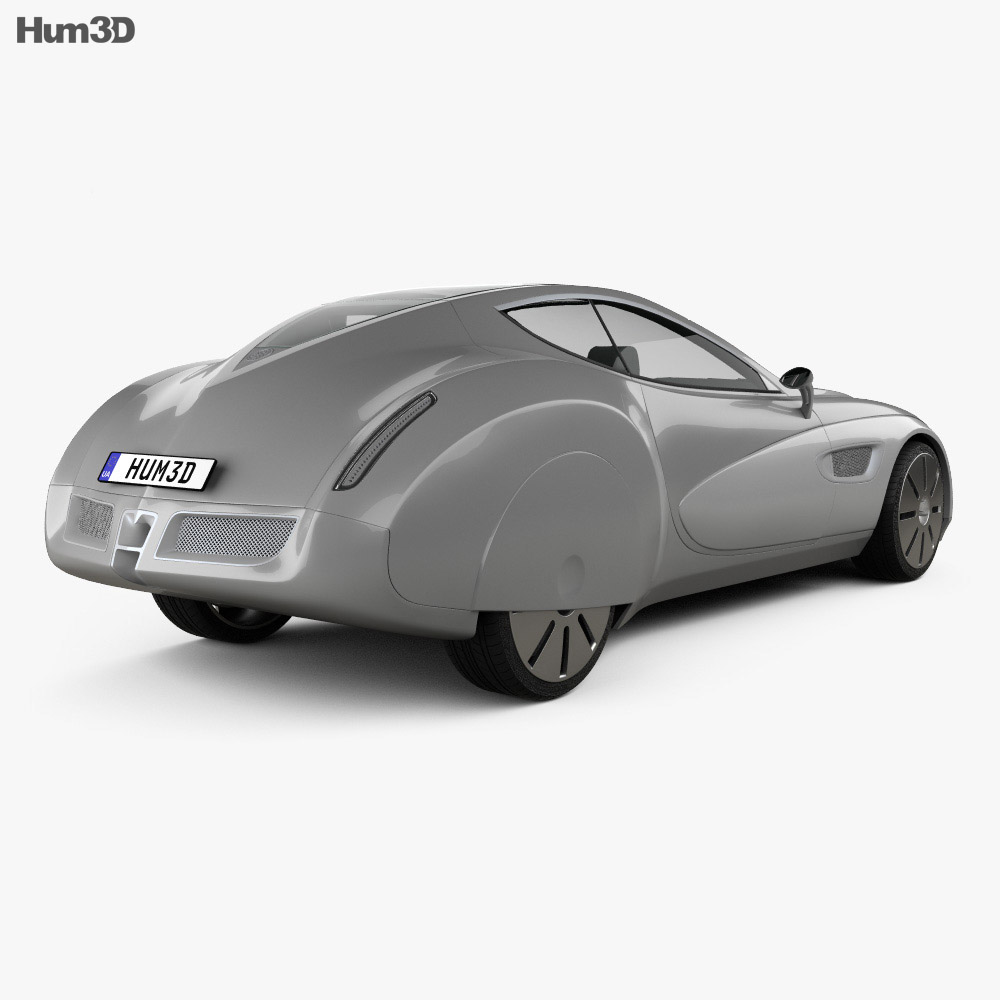 Russo-Balt Impression 2006 3D model - Download Sports car on 3DModels.org