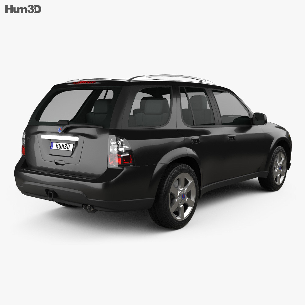 Saab 9-7X 2009 3D model - Download Crossover SUV on 3DModels.org