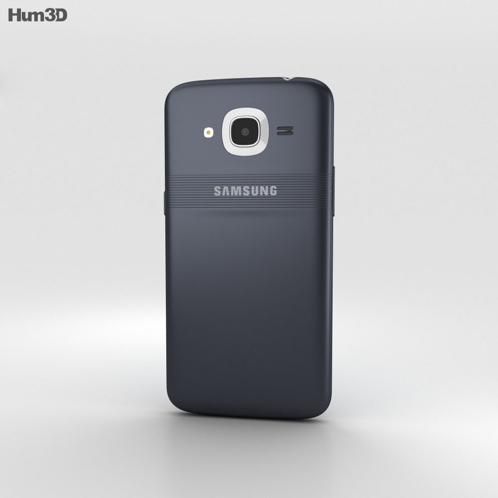 Samsung Galaxy J2 (2016) Black 3D model - Download Phones on 3DModels.org
