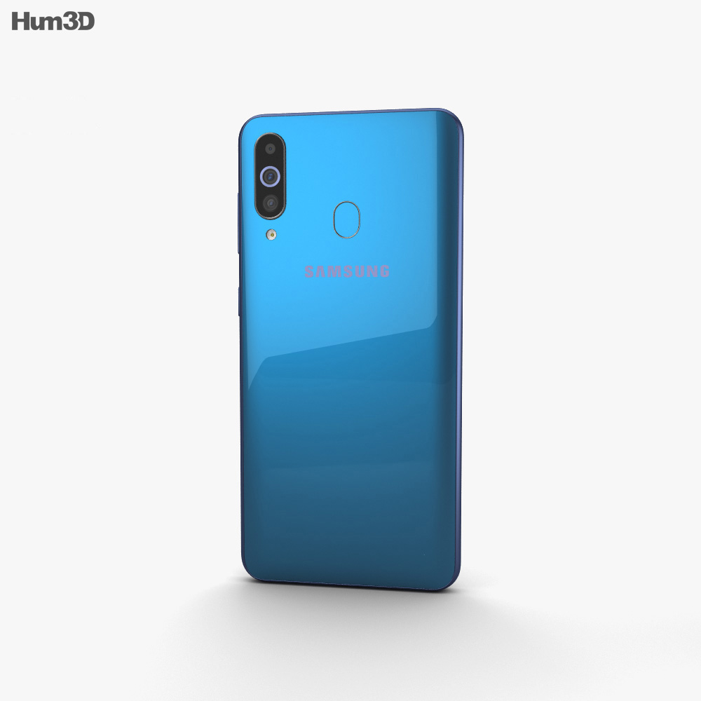 Samsung Galaxy M40 Midnight Blue 3D model - Download Phones on 3DModels.org
