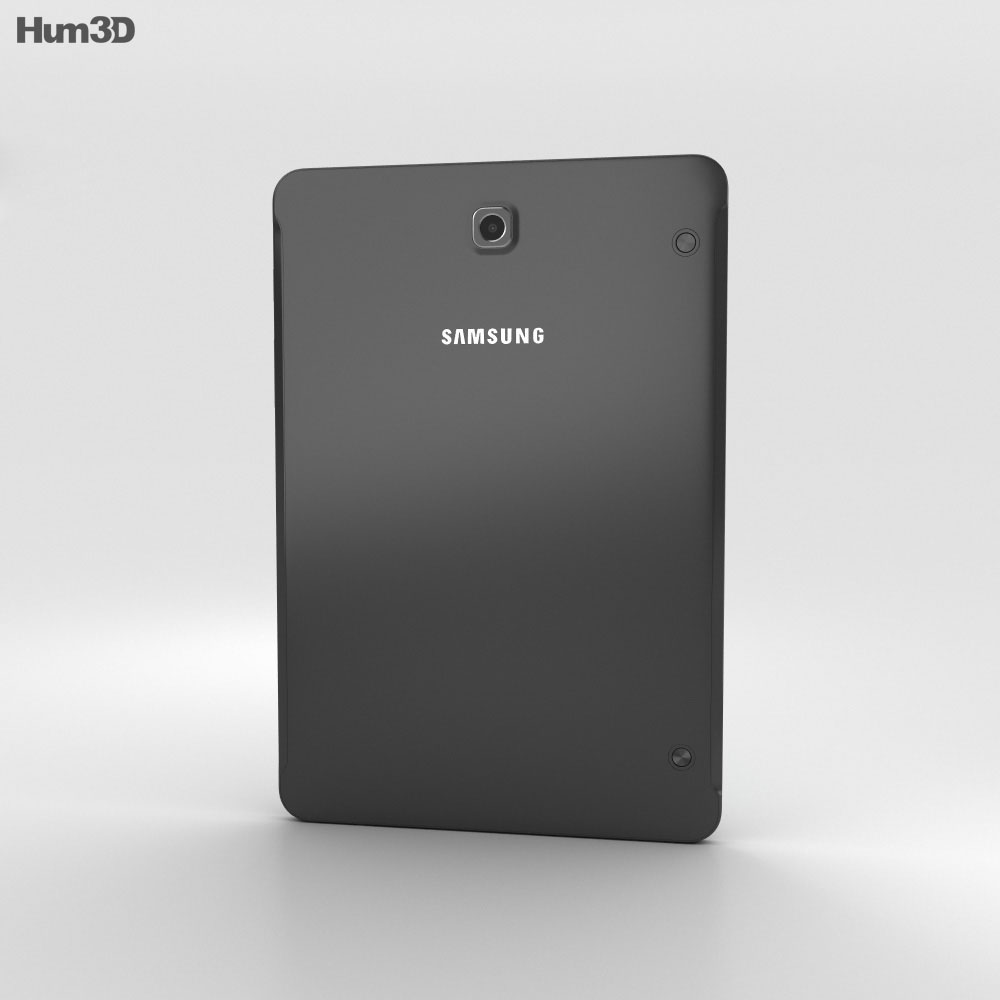 Samsung Galaxy Tab S2 8.0-inch LTE Black 3D model - Download Tablet on ...