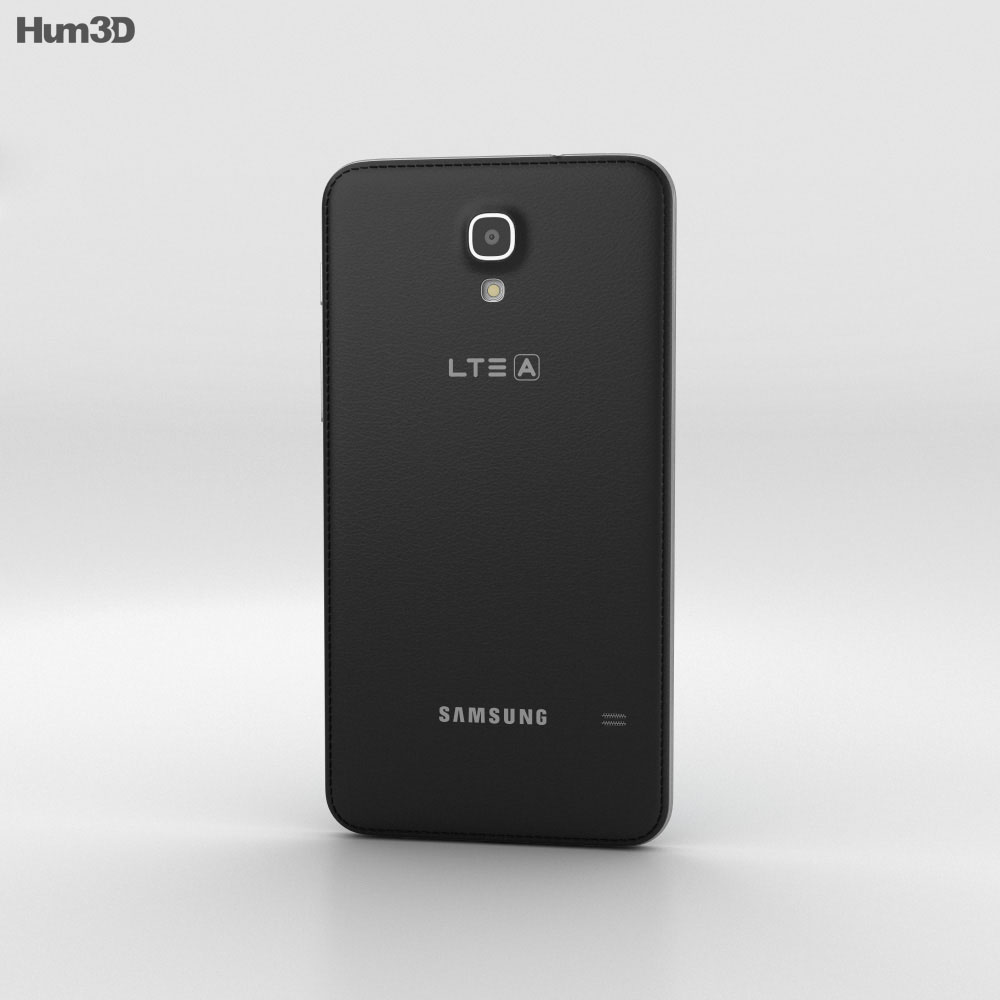 Samsung Galaxy W Black 3D model - Download Phones on 3DModels.org