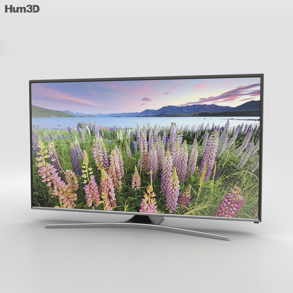 Samsung LED J550D Smart TV 3D model - Download Television on 3DModels.org