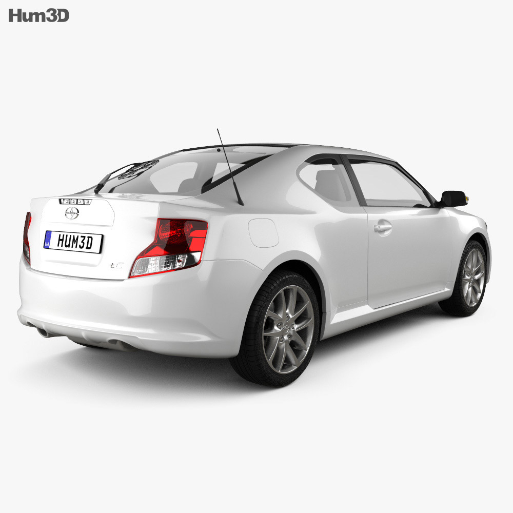 Scion tC 2015 3D model - Download Hatchback on 3DModels.org