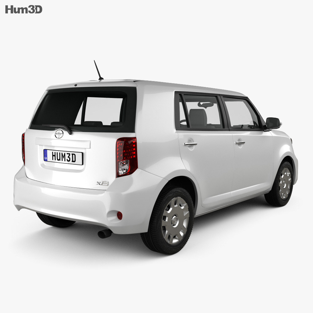 Scion xB 2015 3D model - Download Wagon car on 3DModels.org