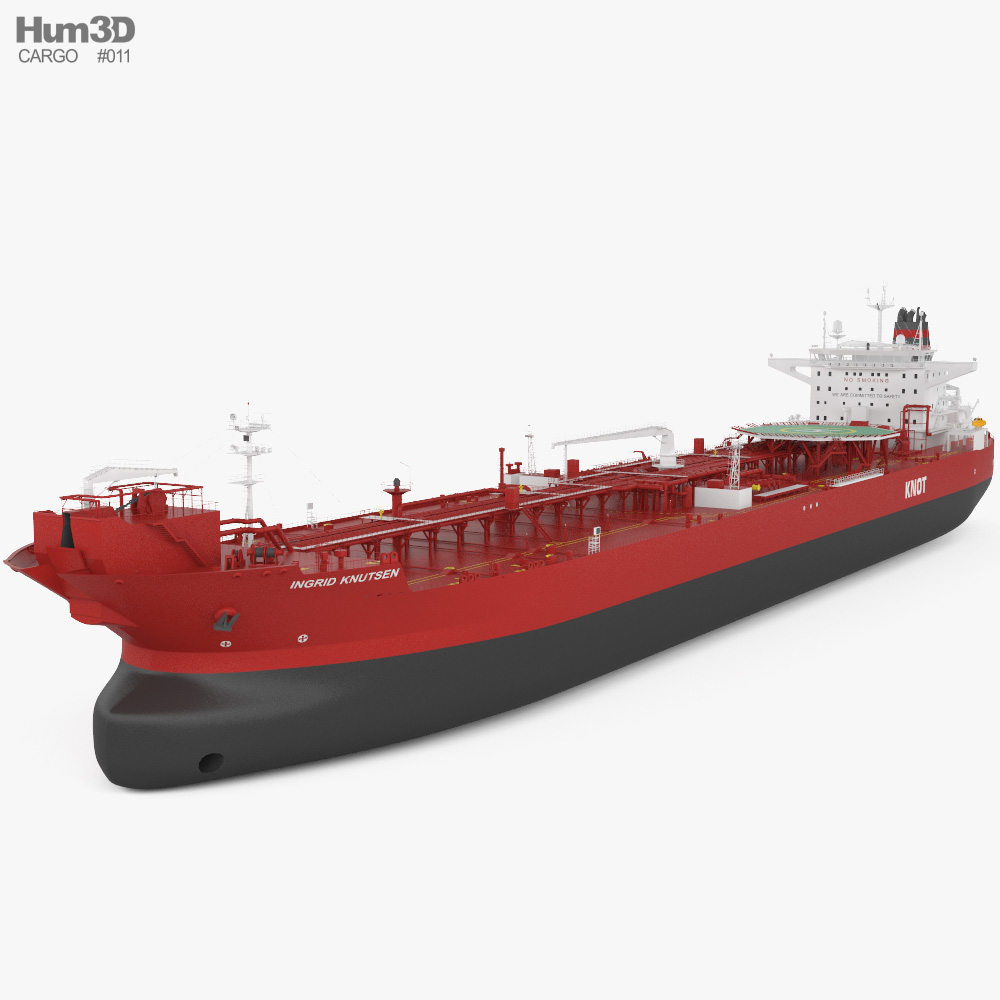 Shuttle Tanker Ingrid Knutsen 3D model - Download Tanker on 3DModels.org