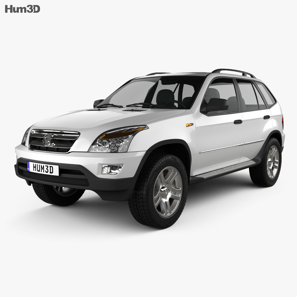 Shuanghuan SCEO 2014 3Dモデル - ダウンロード Crossover SUV on 3DModels.org