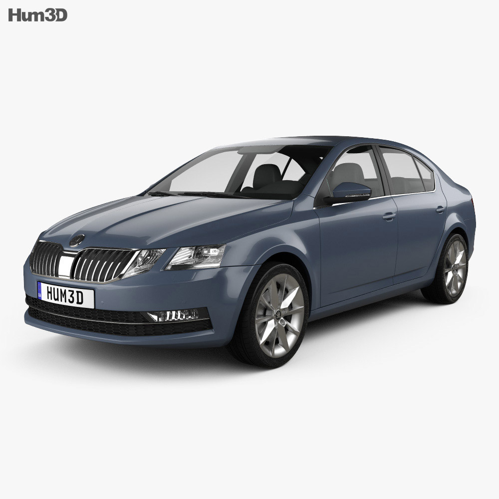 Skoda Octavia liftback 2020 3D model - Download Hatchback on 3DModels.org