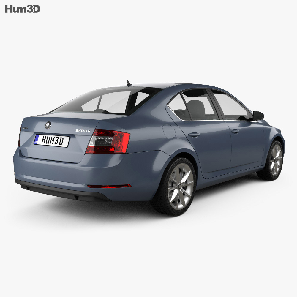 Skoda Octavia liftback 2020 3D model - Download Hatchback on 3DModels.org