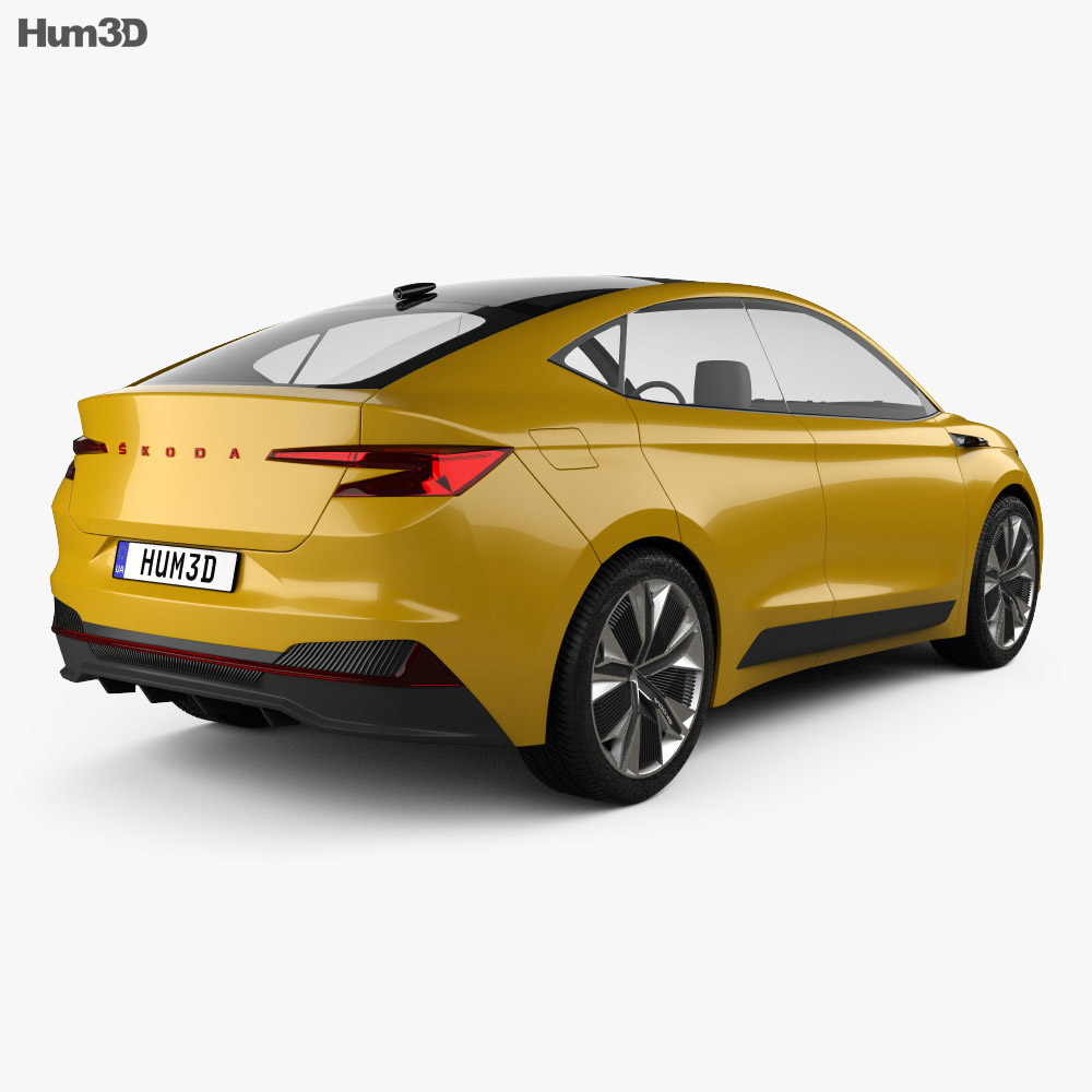Skoda Vision iV 2020 3D model - Download Crossover SUV on 3DModels.org