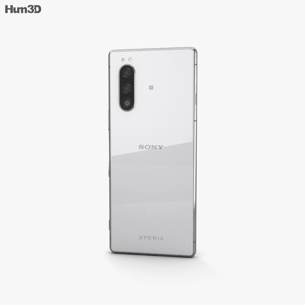 Sony Xperia 5 Grey 3D model - Download Phones on 3DModels.org
