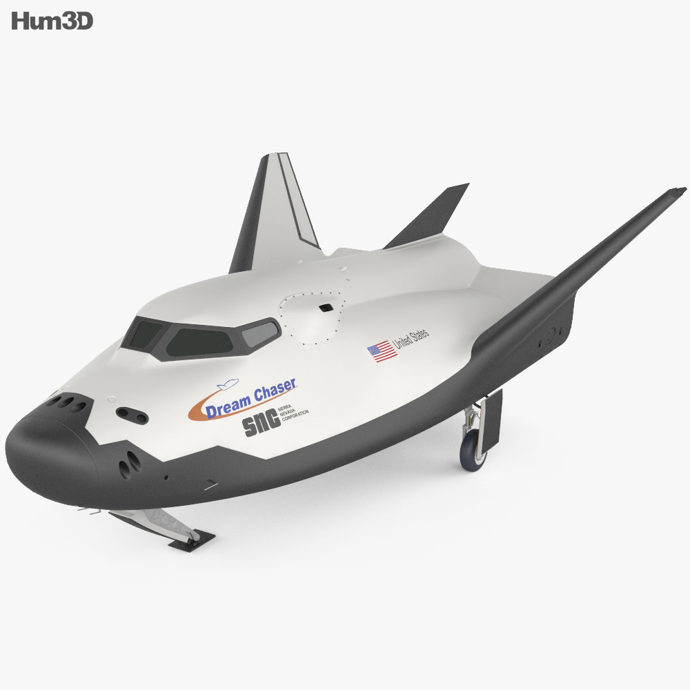 Dream Chaser 3D model - Download Spaceship on 3DModels.org