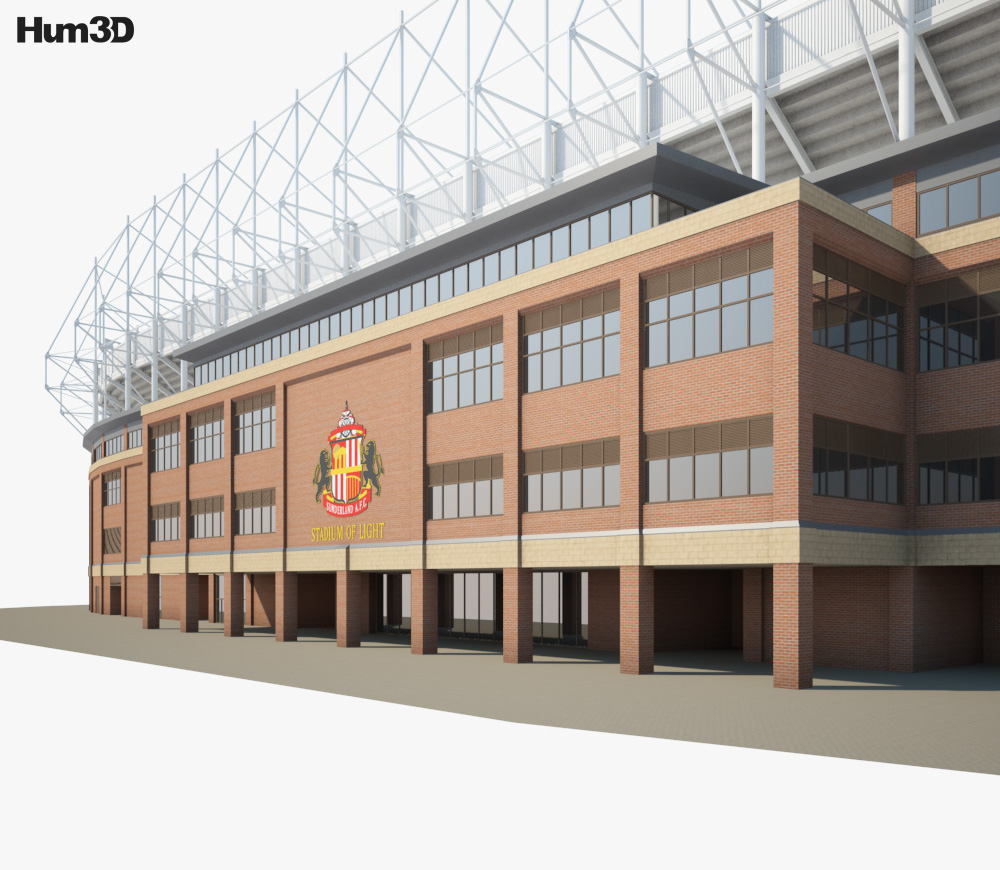 Stadium of Light 3D model - Download Stadium on 3DModels.org