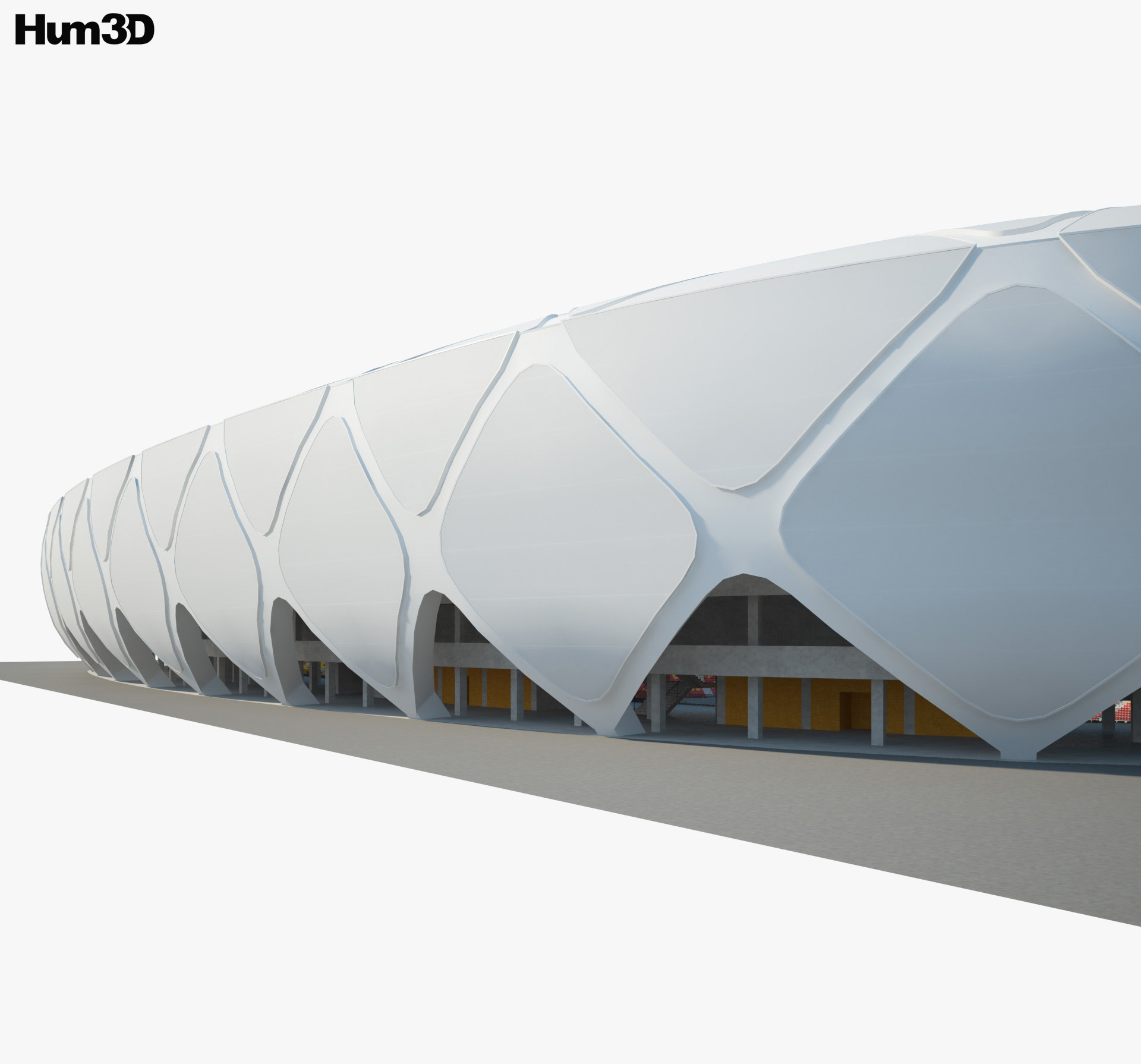 Arena de Amazonas Modelo 3D - Descargar Estadio Deportivo on 3DModels.org