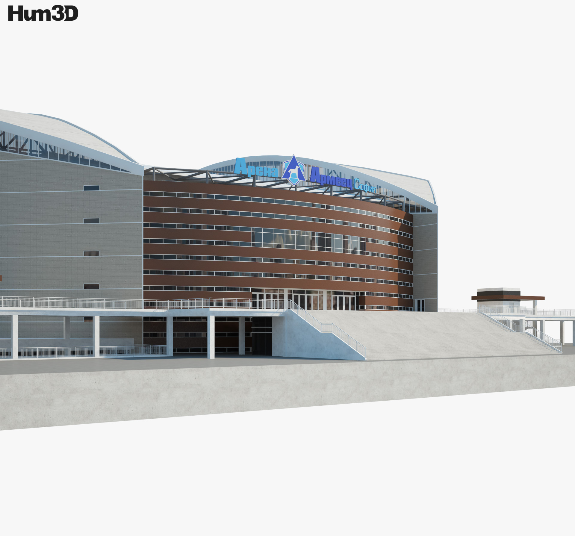 Armeets Arena 3D model - Download Stadium on 3DModels.org