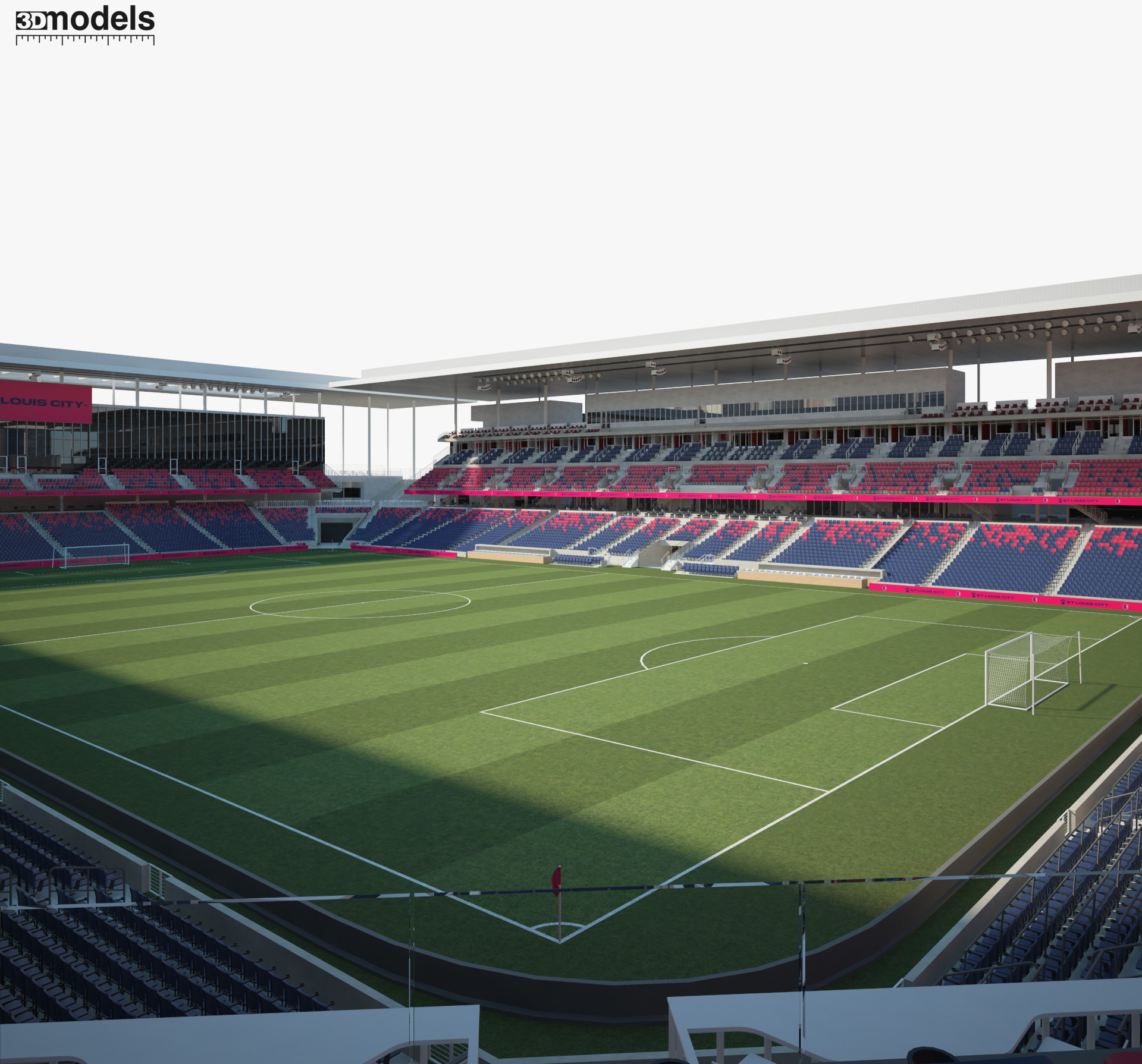 Energizer Park 3D model - Download Stadium on 3DModels.org
