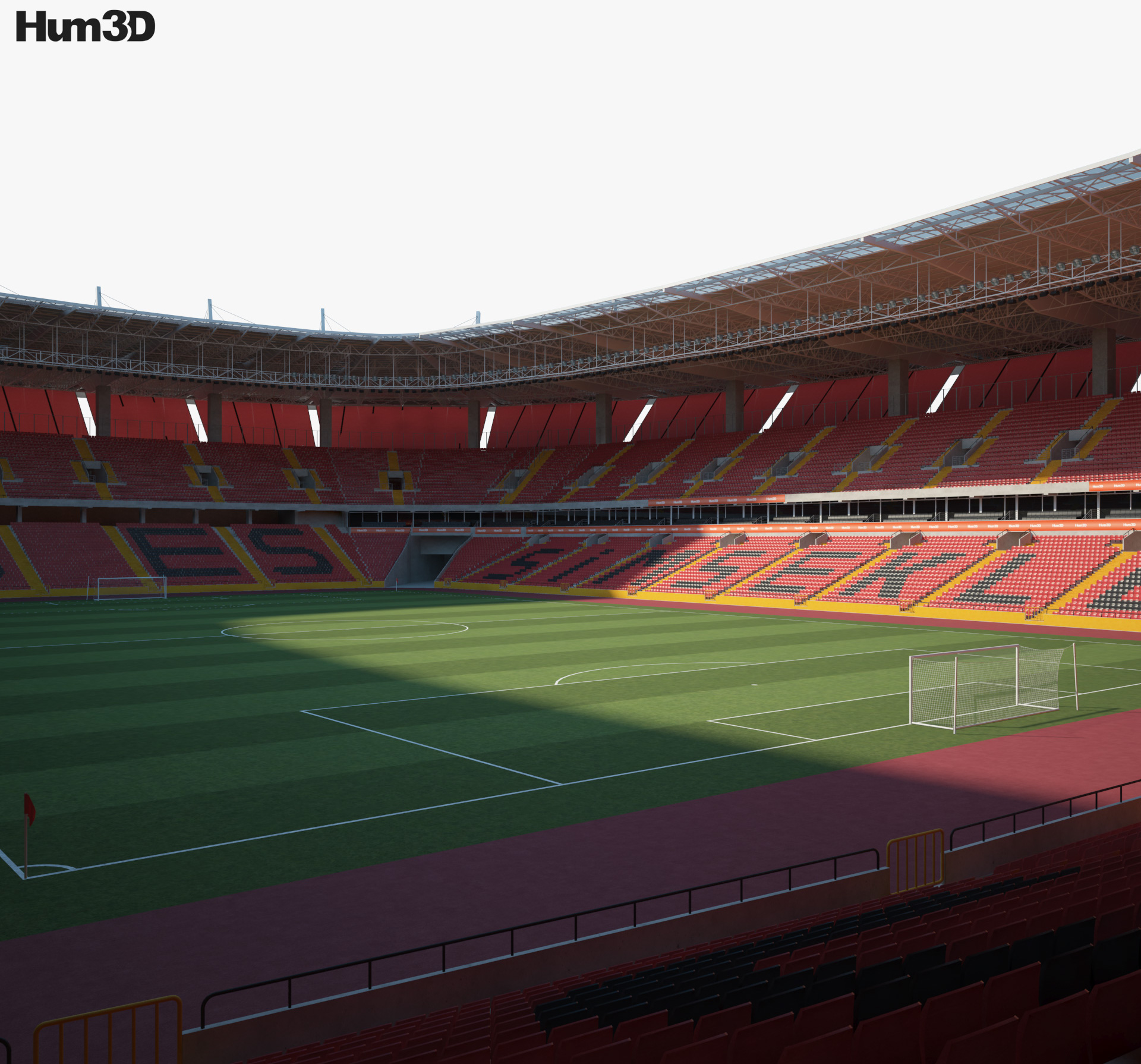 Eskisehir Yeni Stadium 3D model - Download Stadium on 3DModels.org