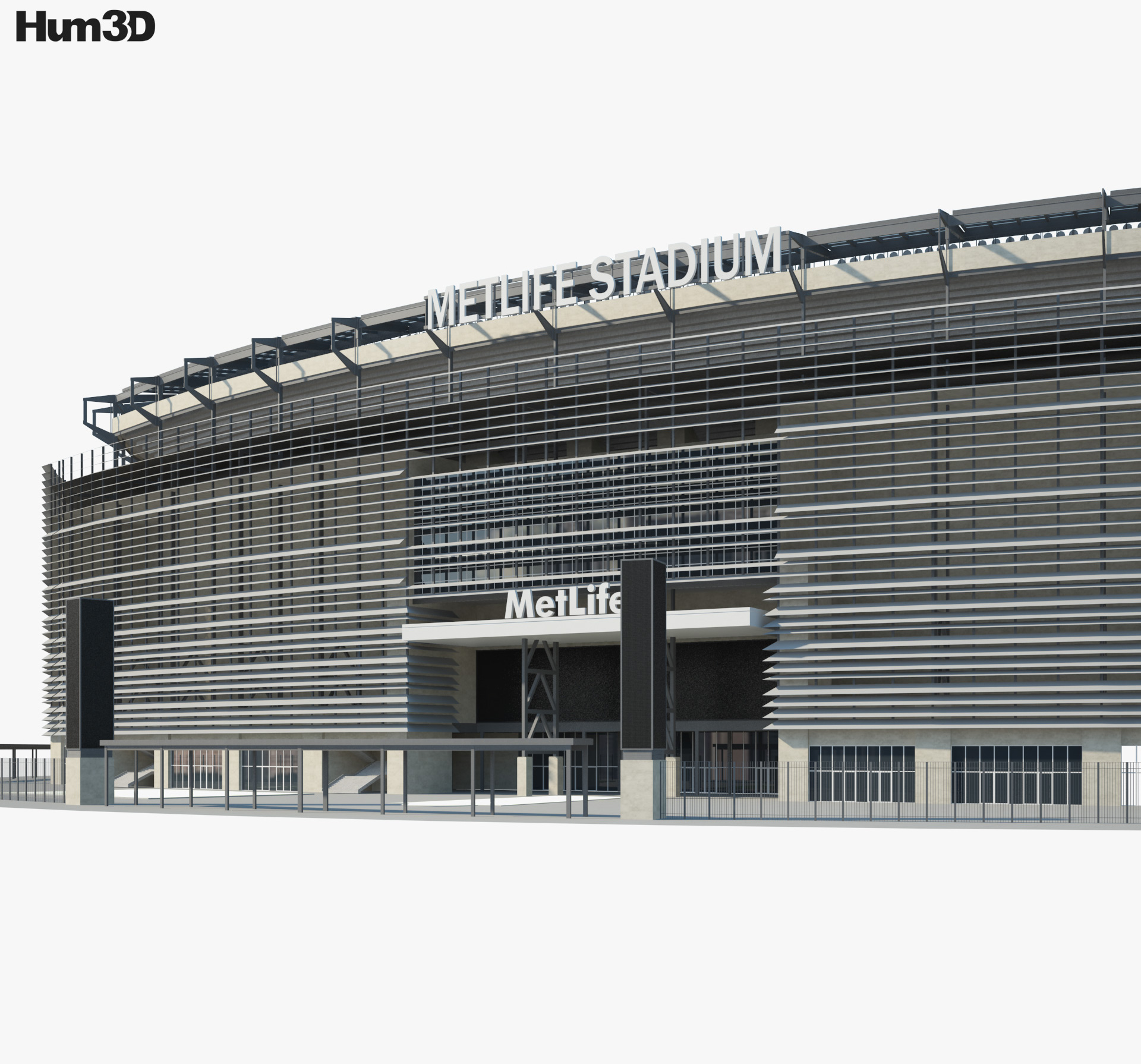 MetLife Stadium 3D model - Download Stadium on 3DModels.org