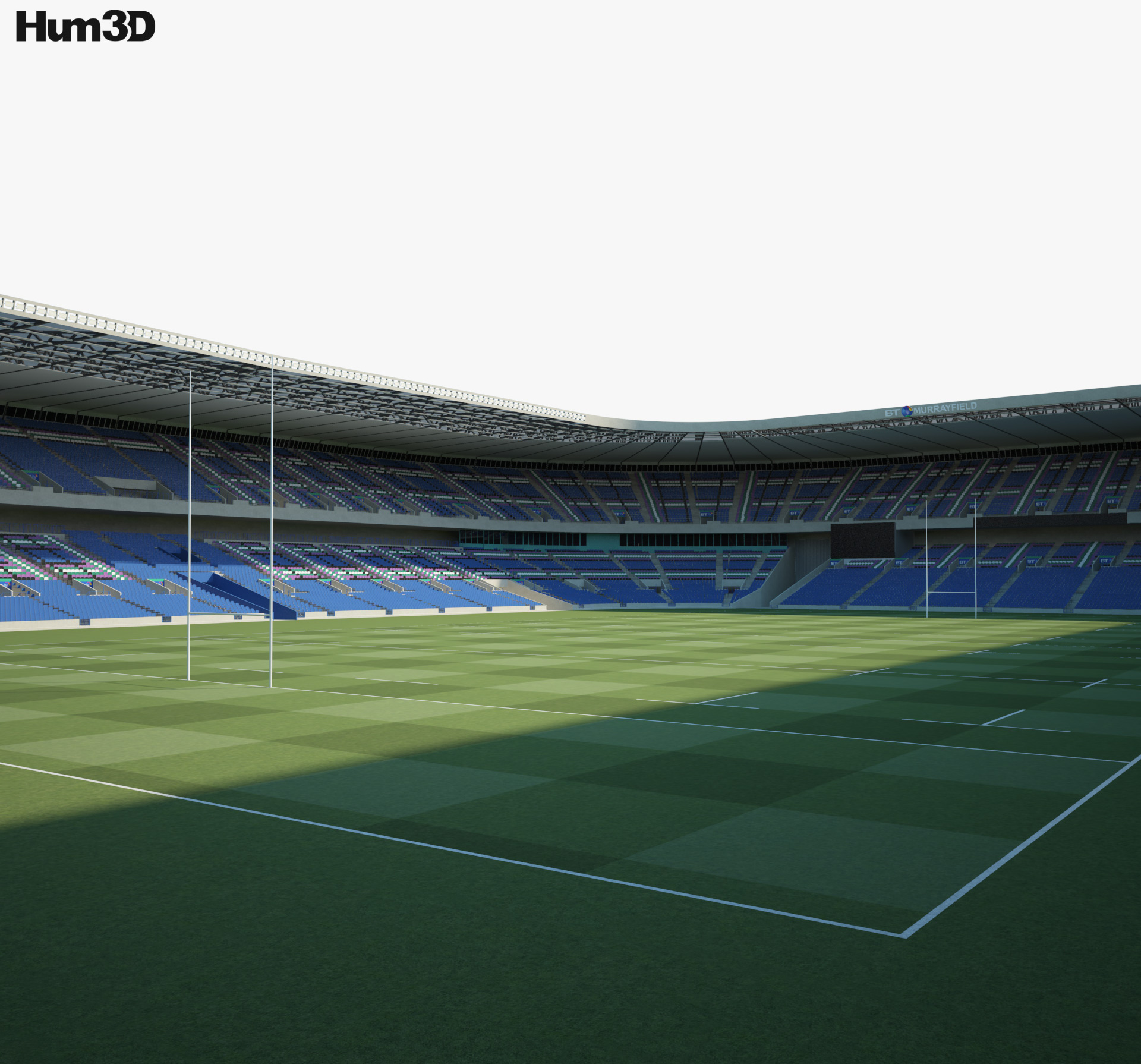 Estadio Murrayfield en Edimburgo Modelo 3D - Descargar Estadio ...