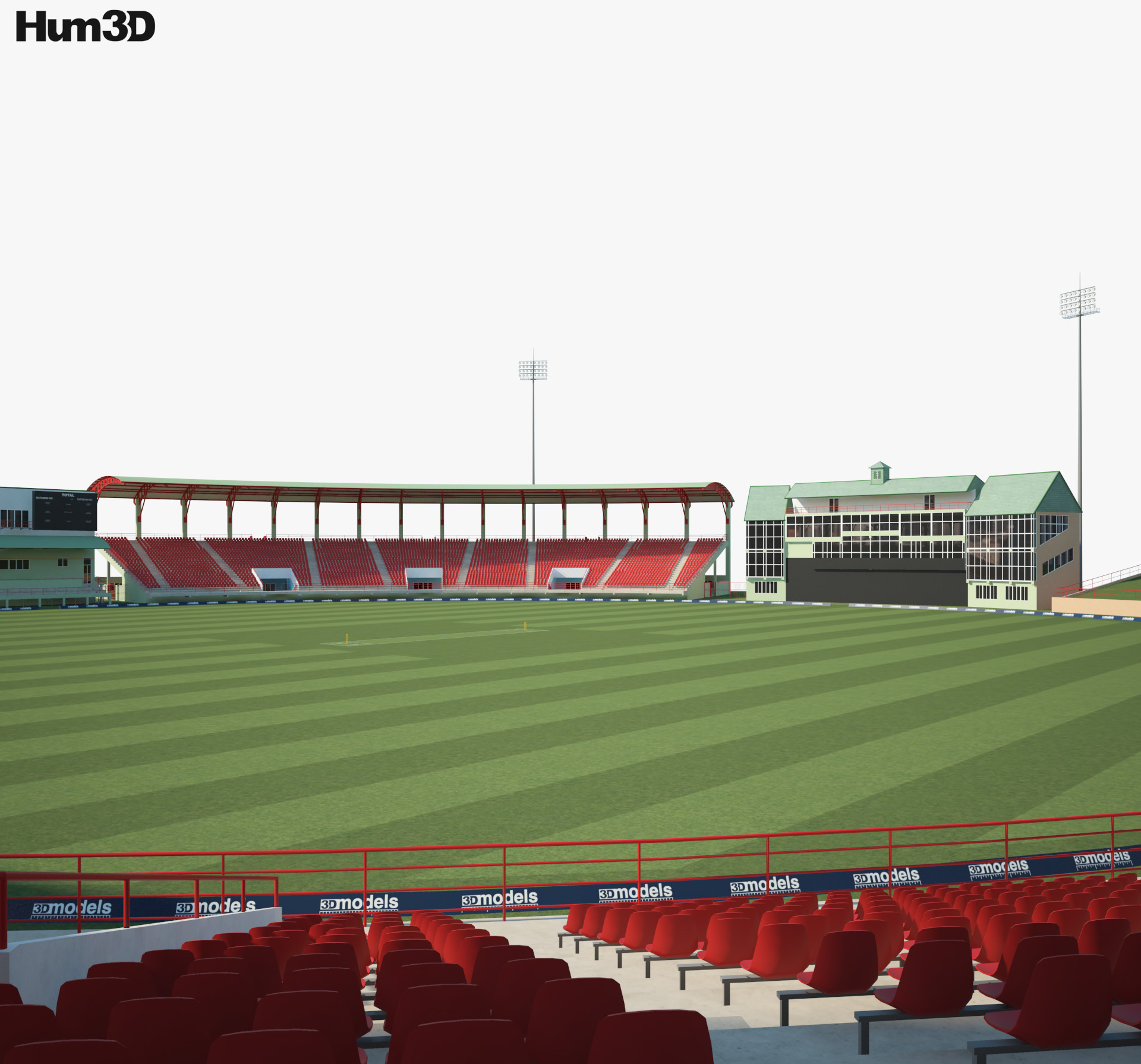 Providence Stadium 3D model - Download Stadium on 3DModels.org