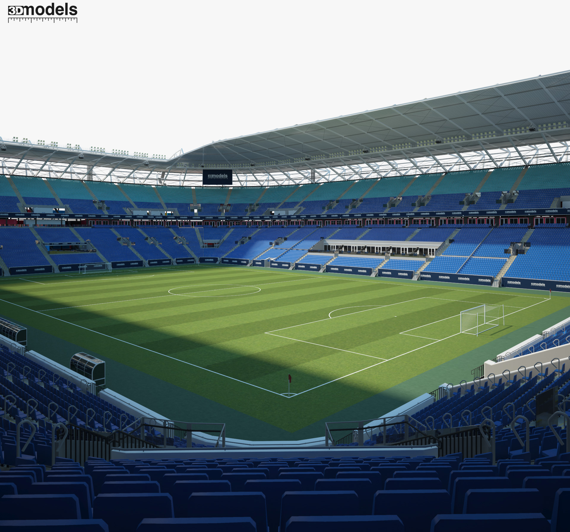 Stadium 974 3D model - Download Stadium on 3DModels.org