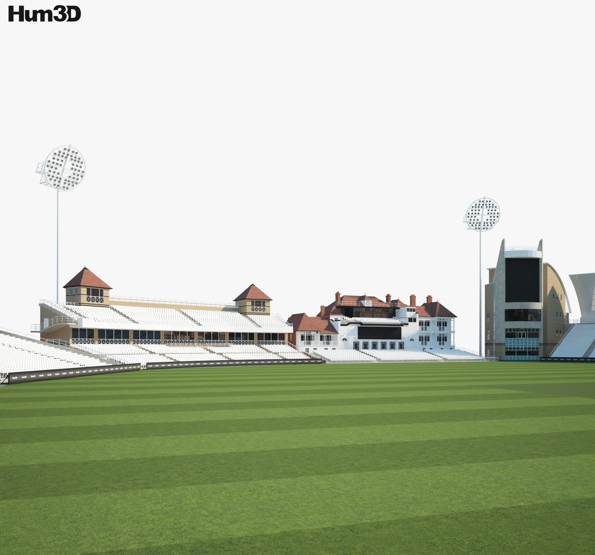 Estadio de Cricket Trent Bridge Modelo 3D - Descargar Estadio Deportivo ...