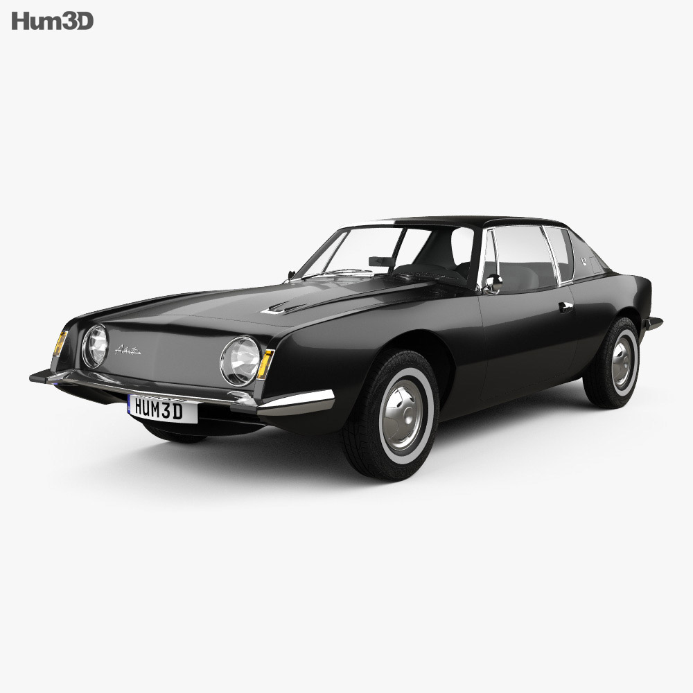 Studebaker Avanti 1963 3D model - Download Sports car on 3DModels.org