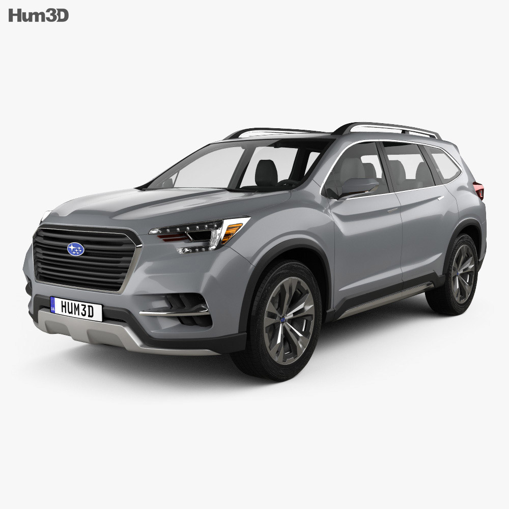 Subaru Ascent SUV 2020 3D model - Download Crossover SUV on 3DModels.org