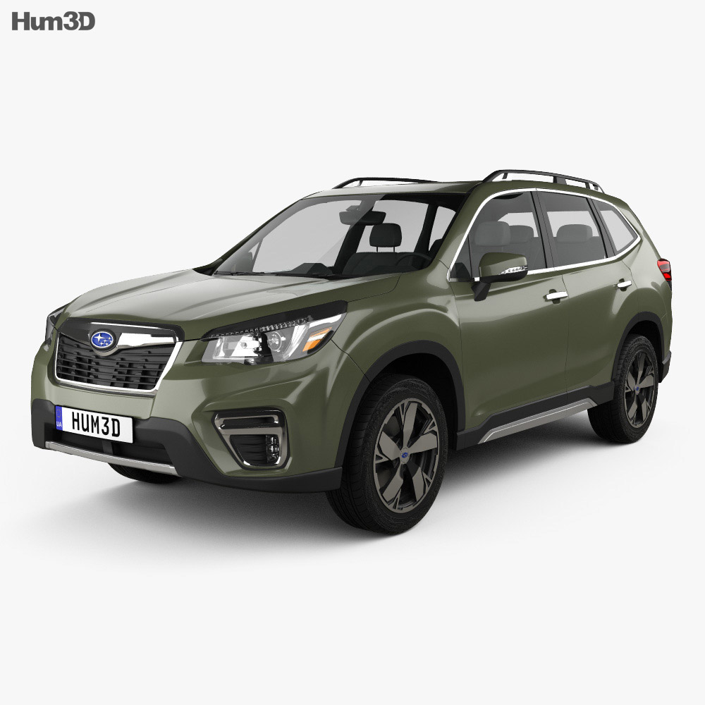 Subaru Forester Touring 2021 3D model - Download Crossover SUV on ...