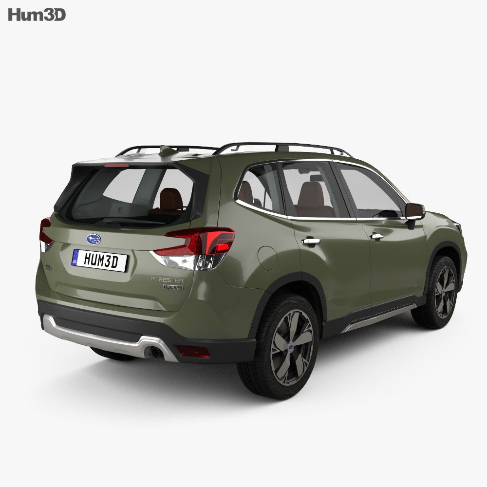 Subaru Forester Touring with HQ interior 2021 3D model - Download ...