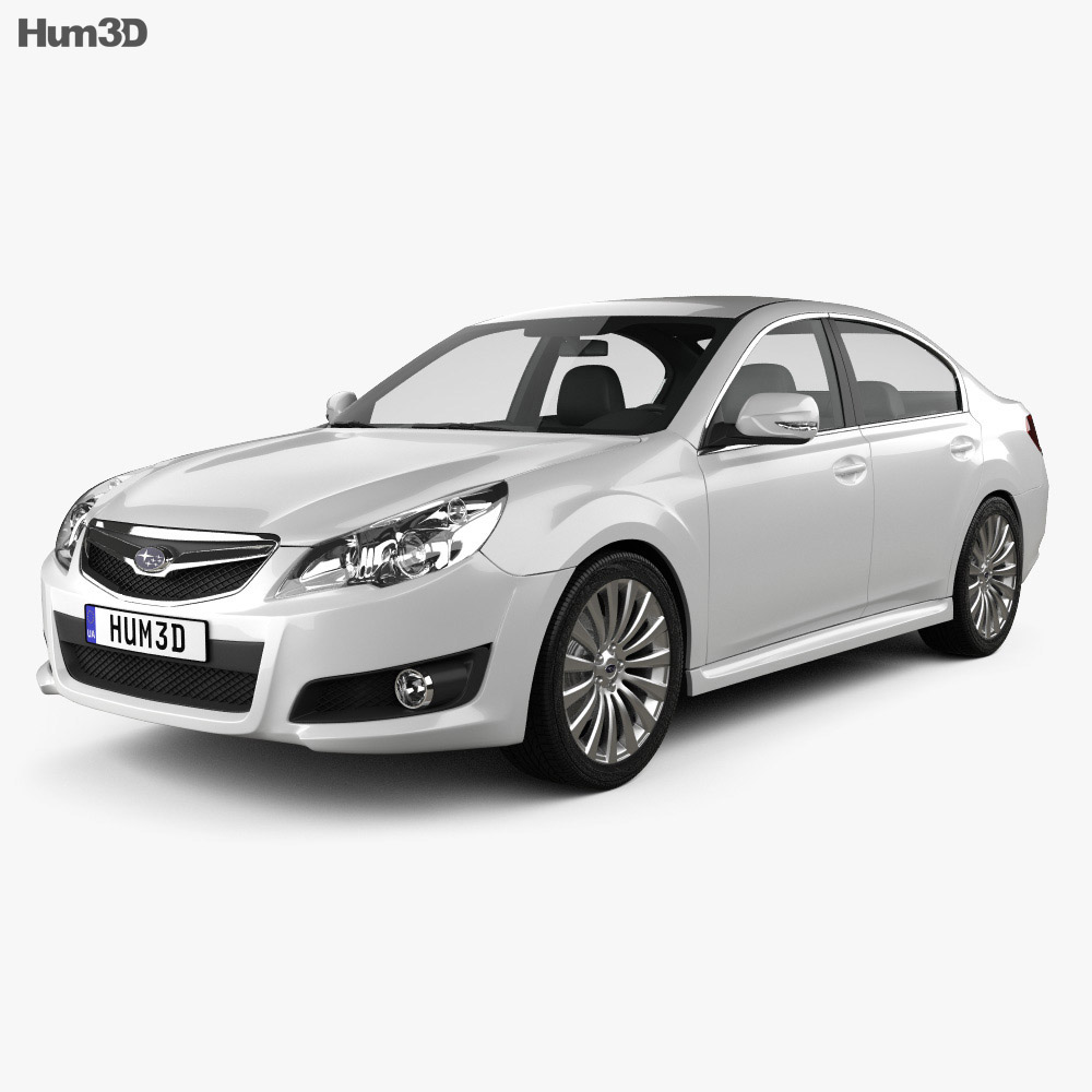 Subaru Legacy (Liberty) Sedán 2014 Modelo 3D - Descargar Sedan on ...