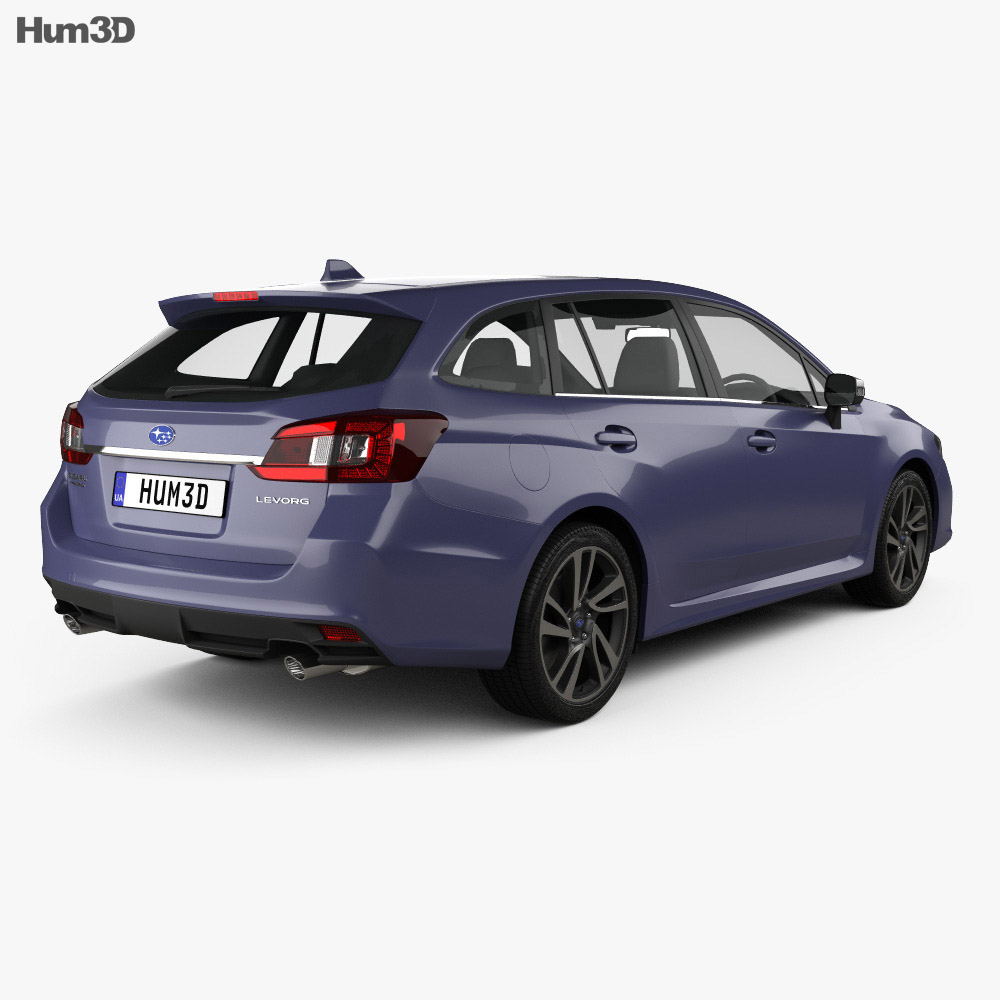 Subaru Levorg 1996 3D model - Download Wagon car on 3DModels.org
