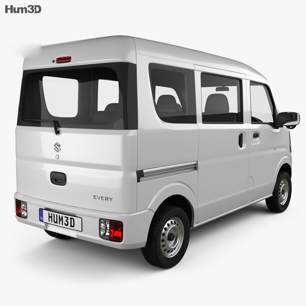 Suzuki Every 2020 3D model - Download Van on 3DModels.org