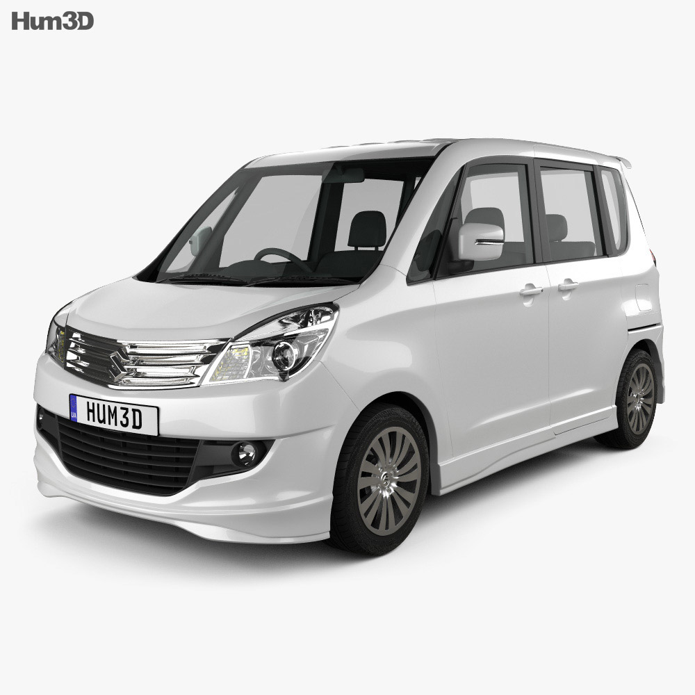 Suzuki Solio S 2015 3D model - Download Hatchback on 3DModels.org