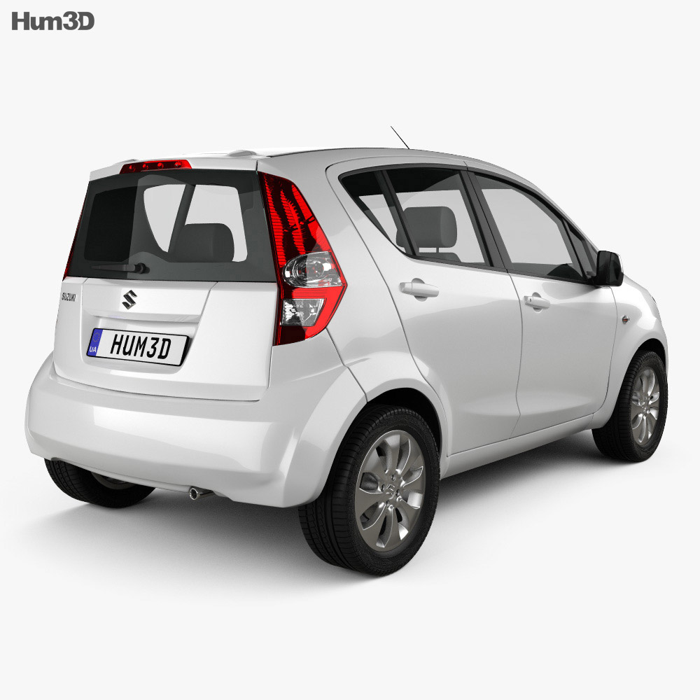 Suzuki Splash 2011 3D model - Download Hatchback on 3DModels.org