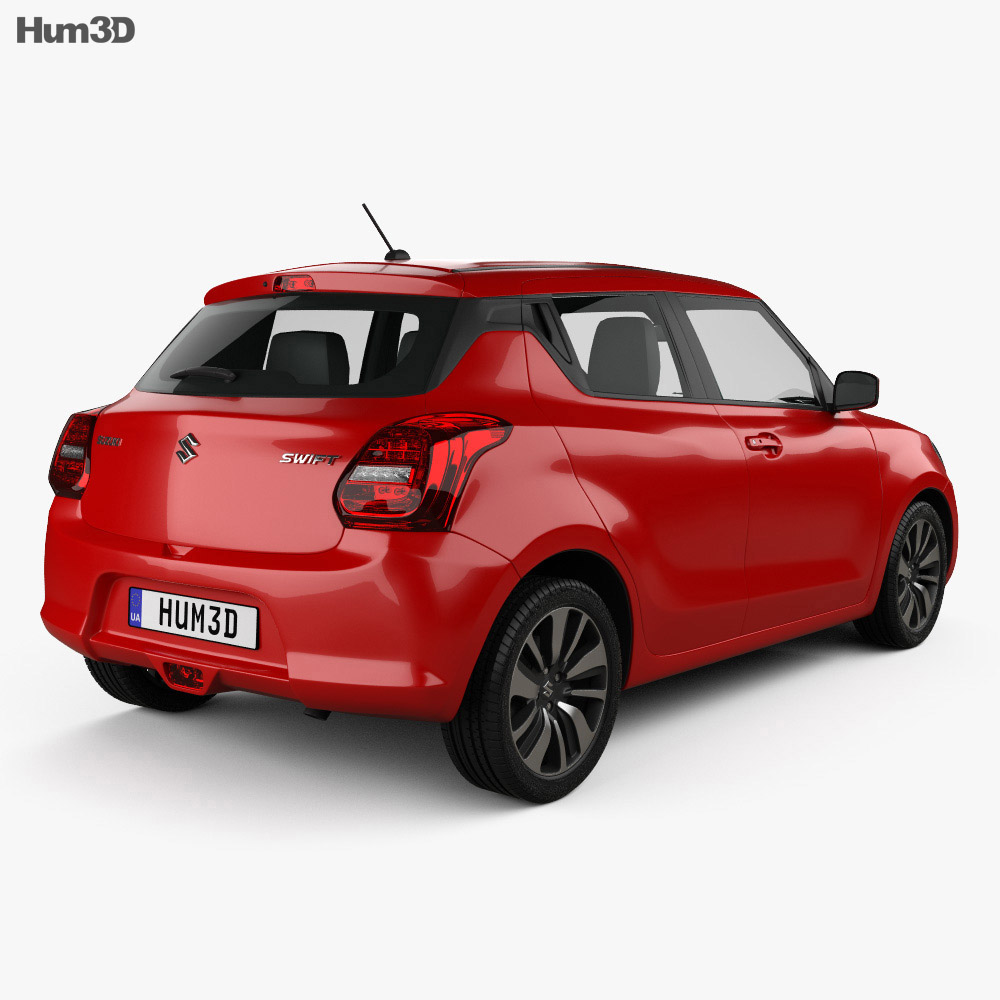 Suzuki Swift 2020 3D model - Download Hatchback on 3DModels.org