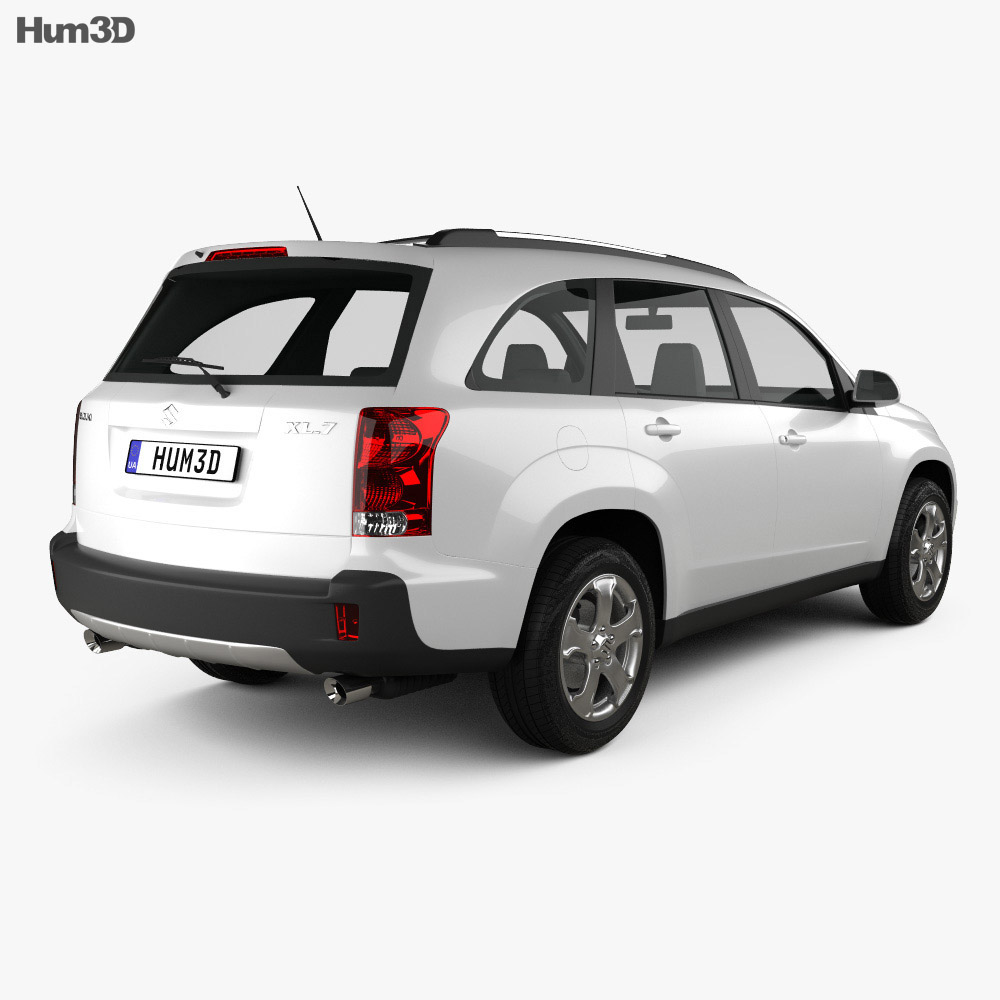 Suzuki XL7 2009 3D model - Download Crossover SUV on 3DModels.org