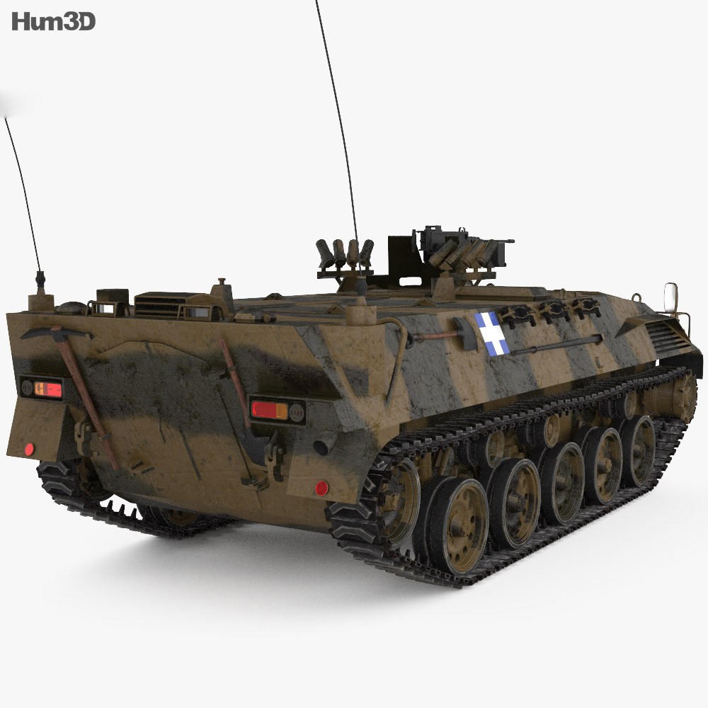ELVO Leonidas-2 3D model - Download Fighting Vehicle on 3DModels.org