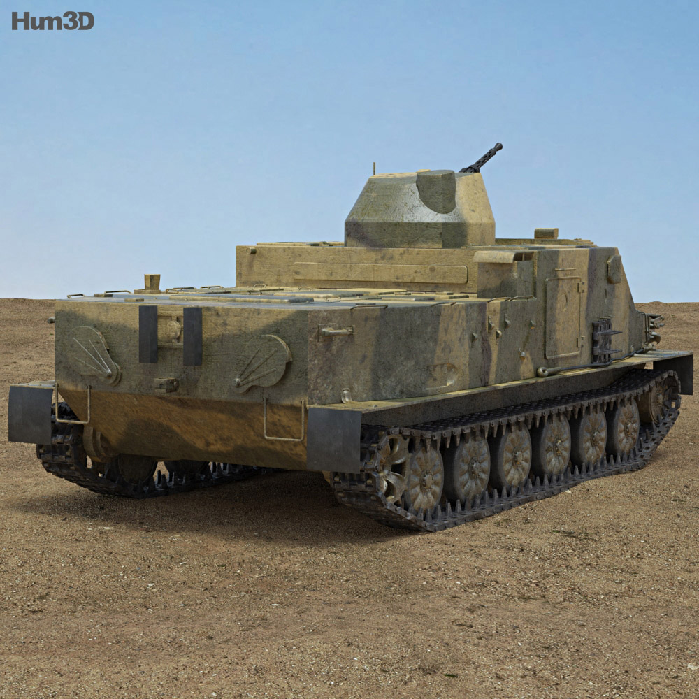 OT-62 TOPAS Vehículo Blindado Anfibio Modelo 3D - Descargar Vehículo de ...
